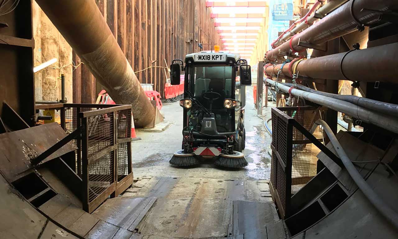 Humber Bridge Underground Tunnel Demonstration. | Kärcher Hire